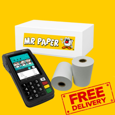 Worldpay Move 5000 Credit Card Machine / PDQ Rolls (Box of 20 Rolls ...