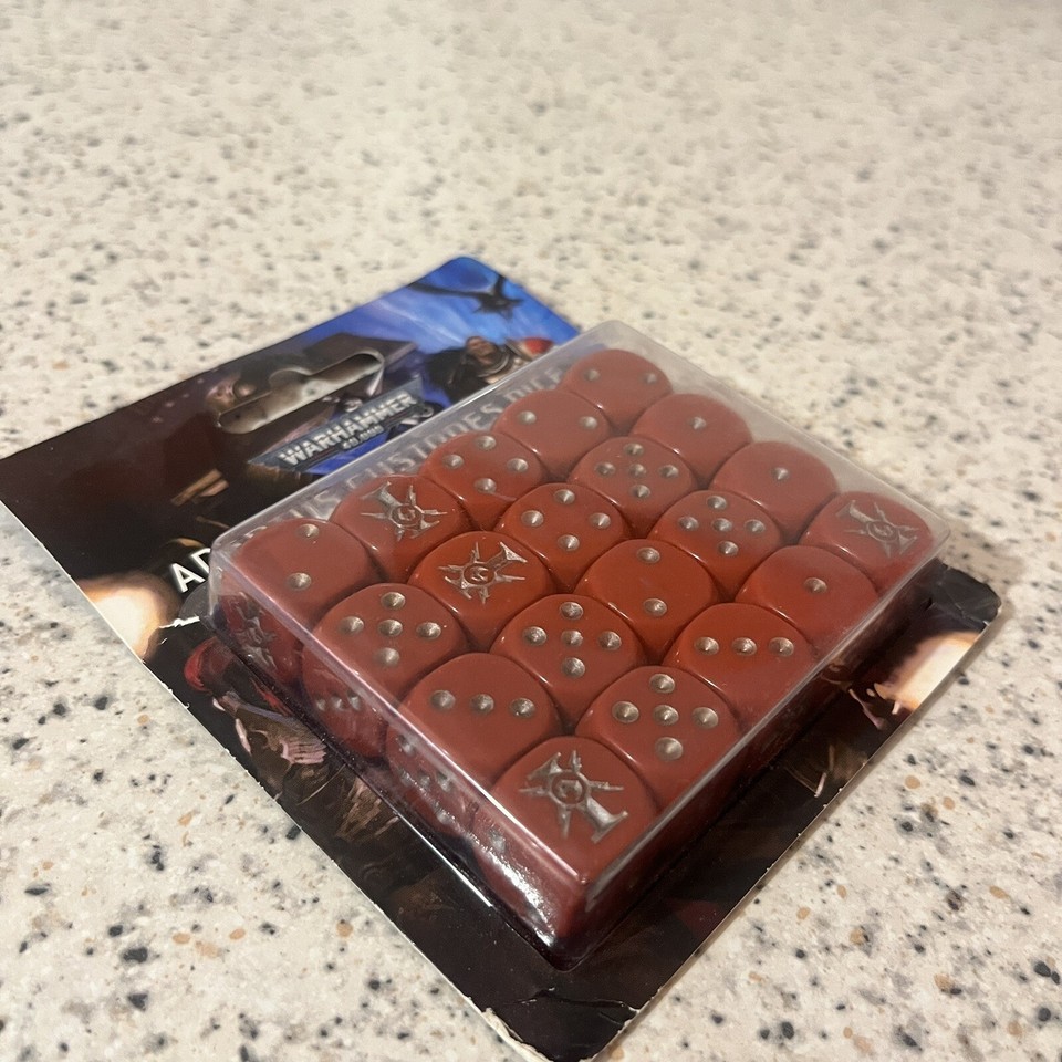 Warhammer 40K Adeptus Custodes Dice | eBay