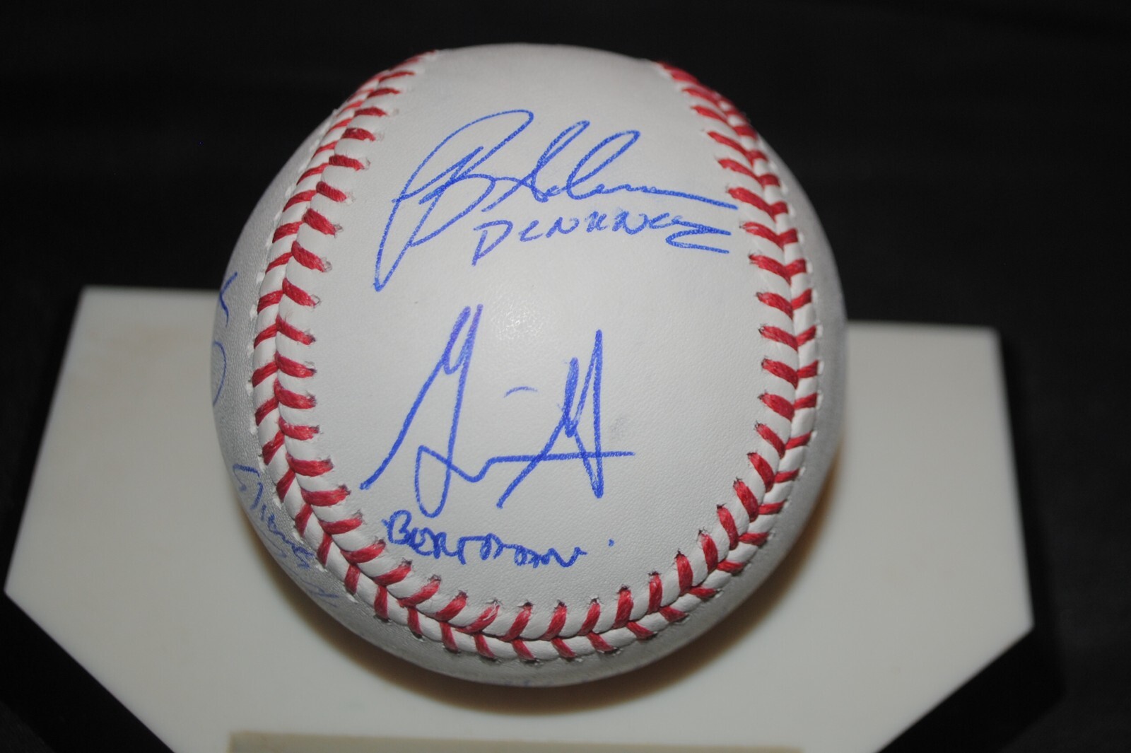 THE SANDLOT CAST SIGNED BASEBALL 7 AUTOGRAPHS + PHOTO "CLASSIC" BABE ...