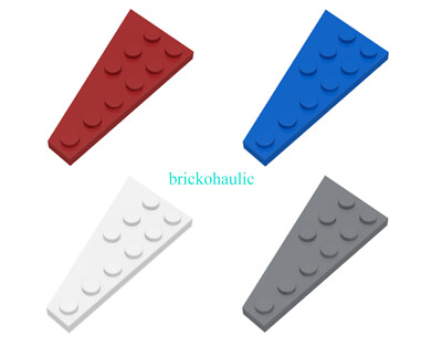 Lego Wedge Plate 6 x 3 Right Parts Pieces Lot ALL COLORS | eBay
