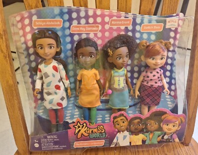 The Go Girls Dolls Karmas World 4 Pack Sabyia Demi Switch Karma 2022 ...