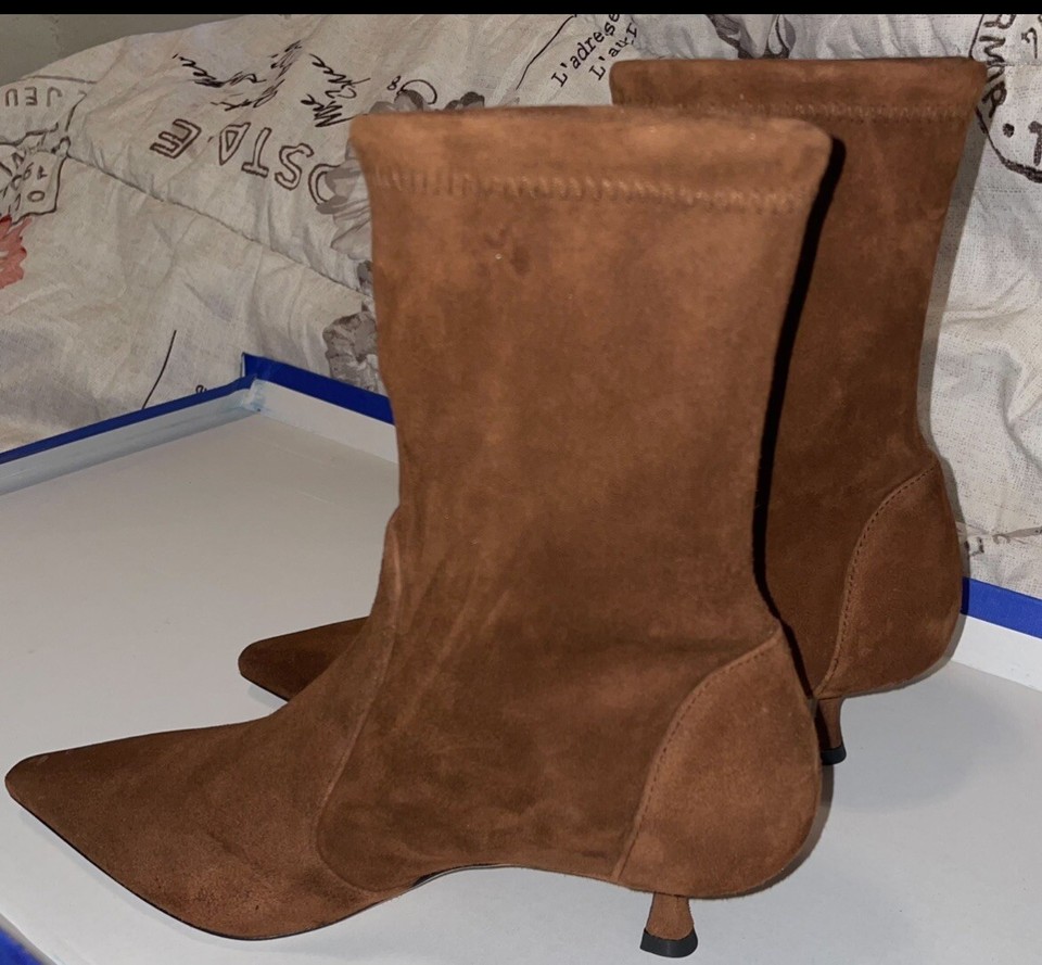 Woman’s Stuart Weitzman Boots Naomi 50 Size 6.5 NEW | eBay