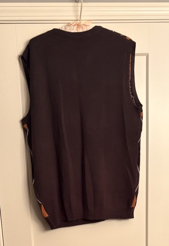 Spirit Halloween Step Brothers Adult Brennan Huff Costume Vest/Wig One ...