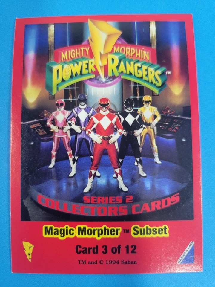 1994 Mighty Morphin Power Rangers Series 2 Magic Morphers Mammoth ...