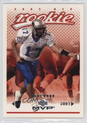 2003 Upper Deck MVP Rookie Tony Romo #341 Rookie RC | eBay