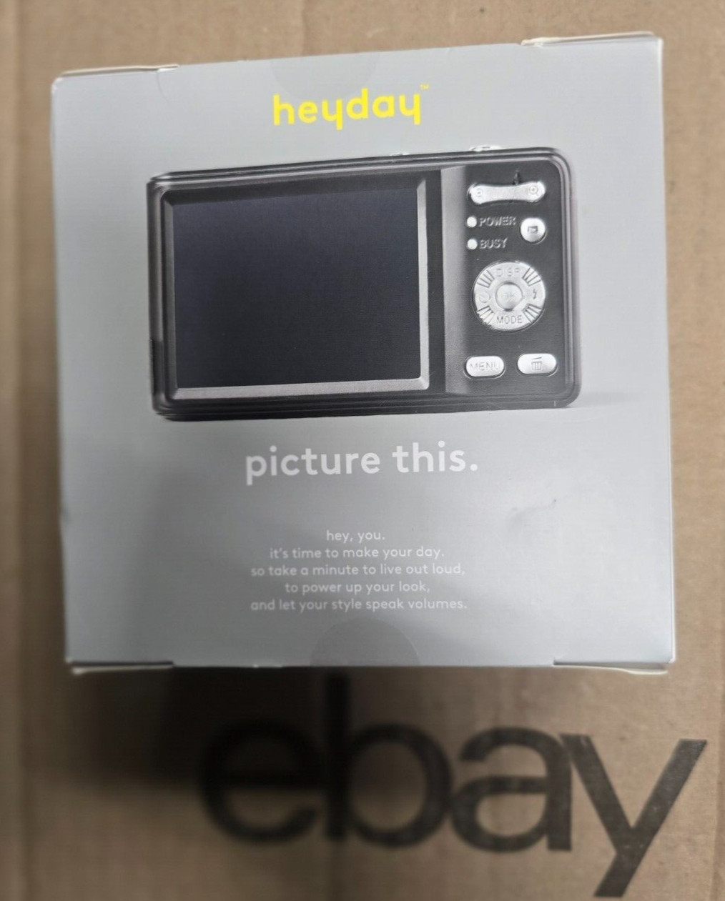 heyday 8MP 4K Digital Camera 16x digital zoom Black SAME DAY SHIPPING!