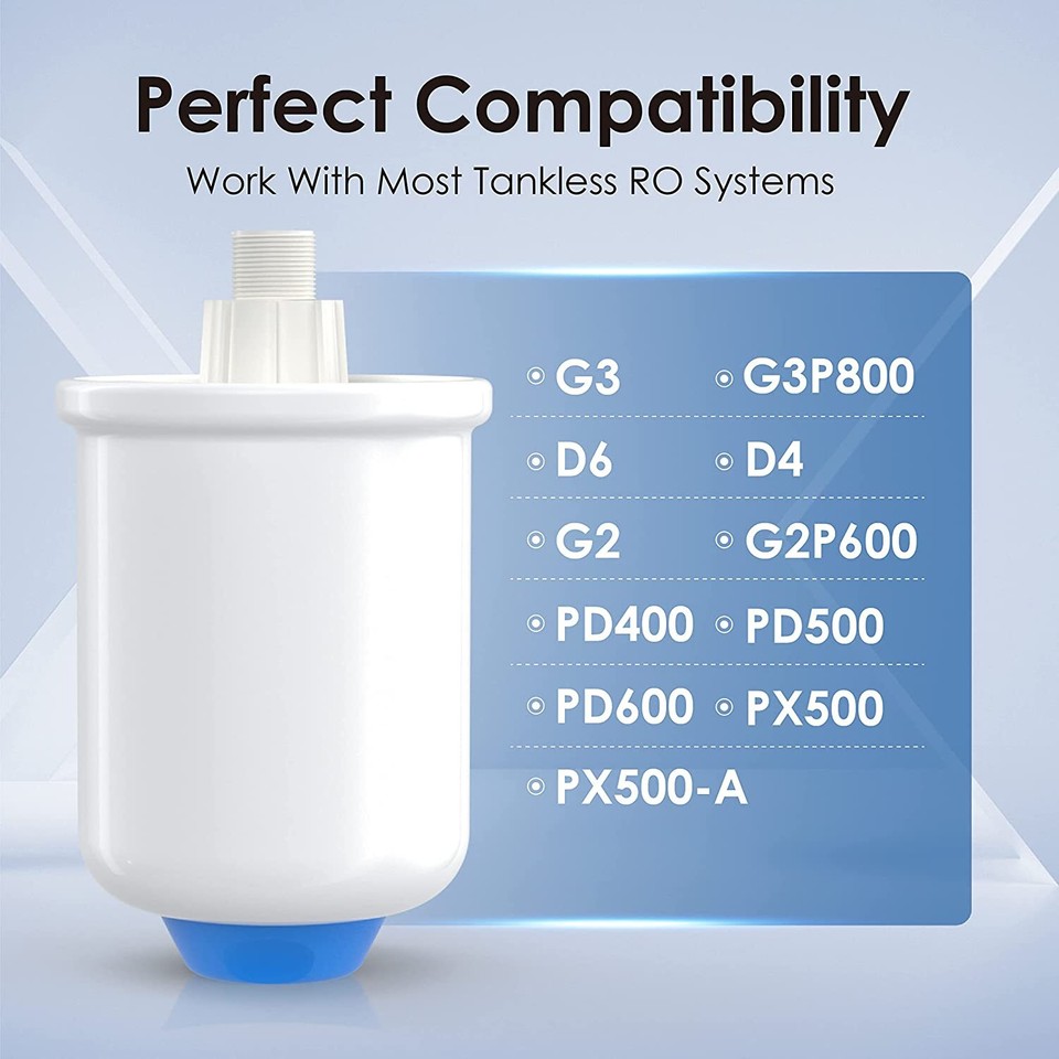 Waterdrop PMT Mini Water Pressure Tank,Storage Water Tank for Tankless ...