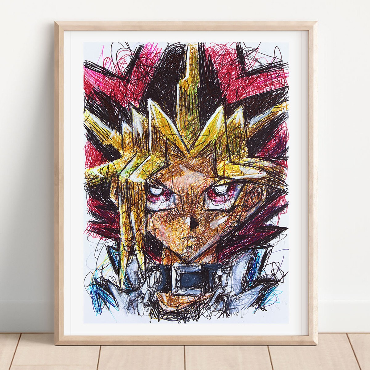 Yu Gi Oh Yami Yugi Coloring Pages