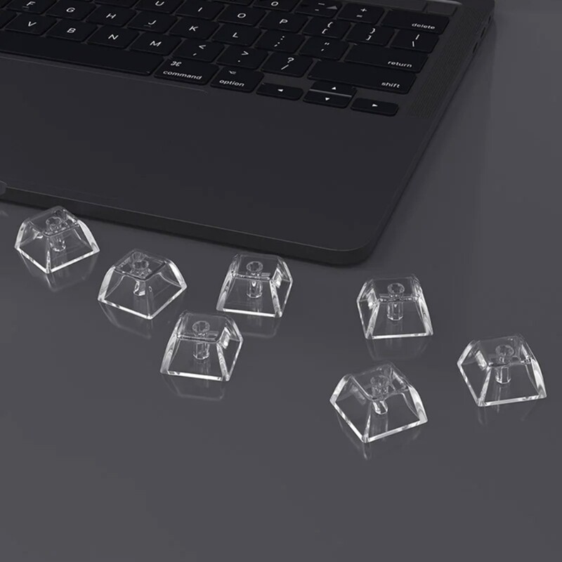 XDA Transparent Keycap Blank Game Transparent Keycaps 1.75u for ...