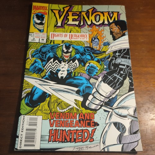 MARVEL Venom Nights Of Vengeance #3 1994 Ron Lim Cover Vengeance ...
