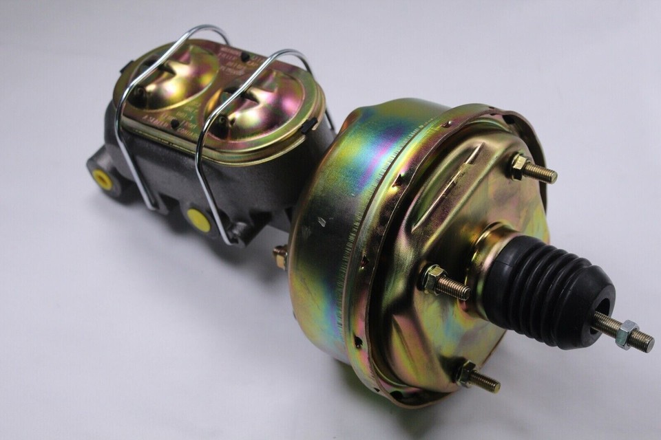 1937-1948 Chevy Car 7" Power Brake Booster Master Cylinder & Disc/Disc ...