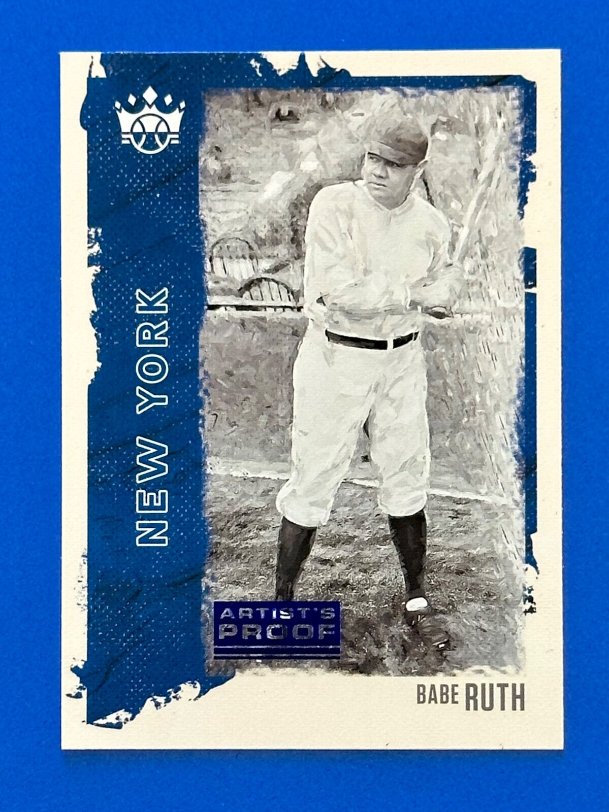2021 Panini Diamond Kings Babe Ruth Artist Proof card #6 SP New York ...