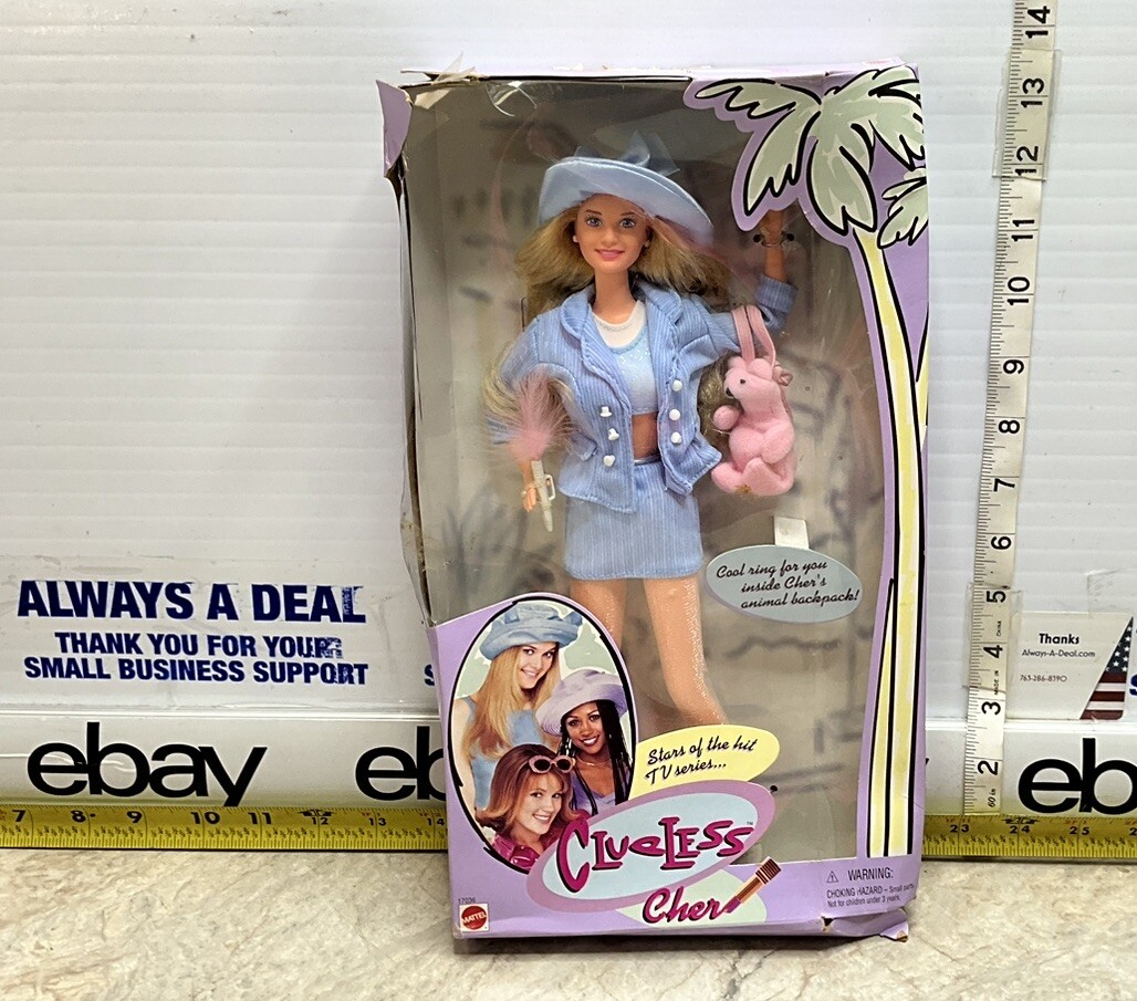 Cher Clueless Barbie Doll Alicia Silverstone 1996 Mattel 17036 for sale ...