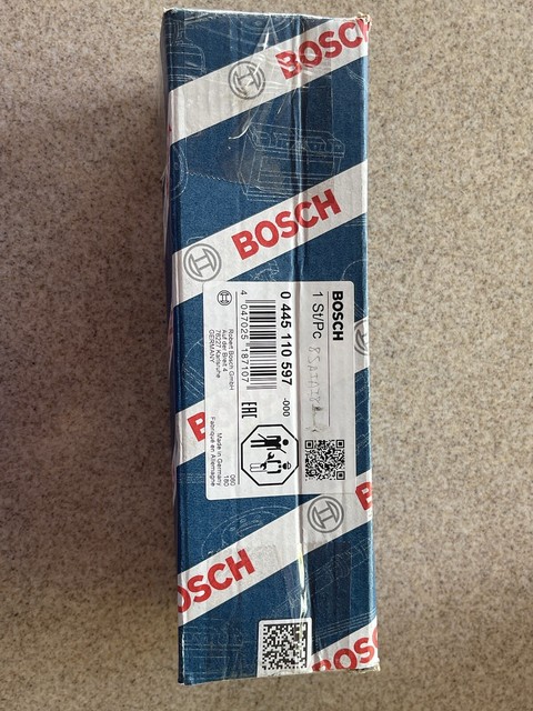 6 Good Pull off OEM Diesel Fuel Injectors 0445110597 Fit 11-16 BMW 535d ...