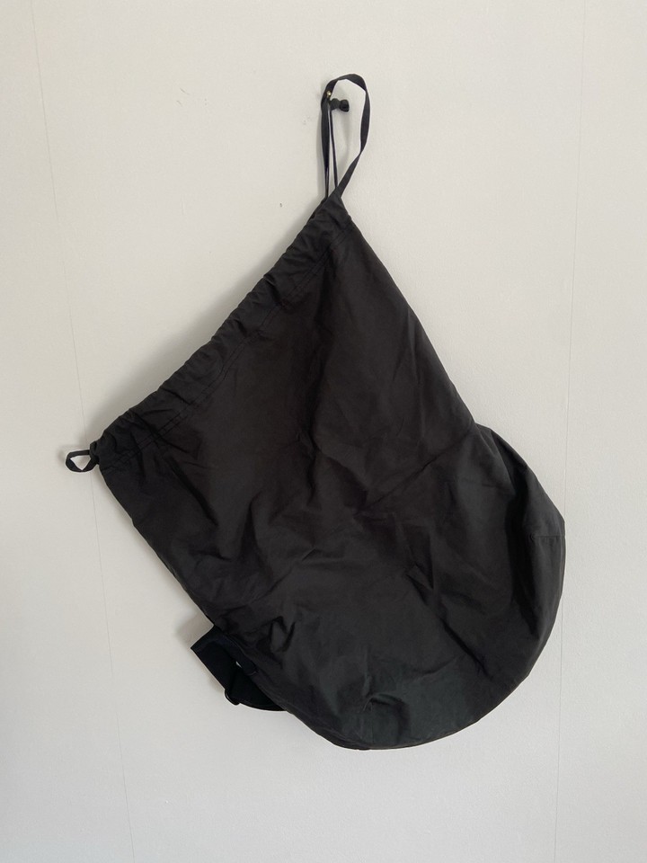Uniqlo U Black Drawstring Bag Black - Unisex | eBay
