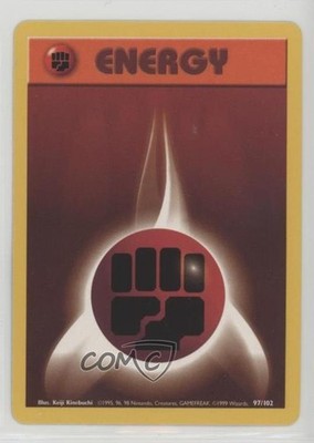 Fighting Energy Pokemon Base Set #97 1999 | eBay