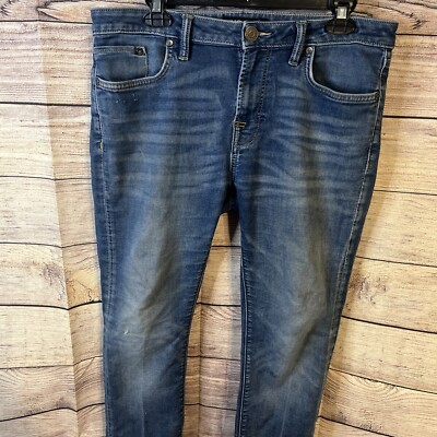 Womens Blue JNCO Regular Straight Leg Cotton Denim Jeans Tag 33 | eBay