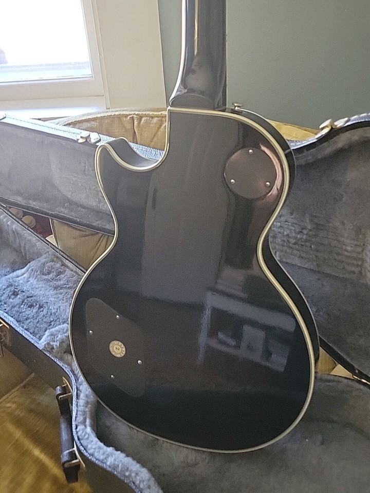 ++ EPIPHONE Electric guitar Les Paul Black Beauty With Matching Hard ...