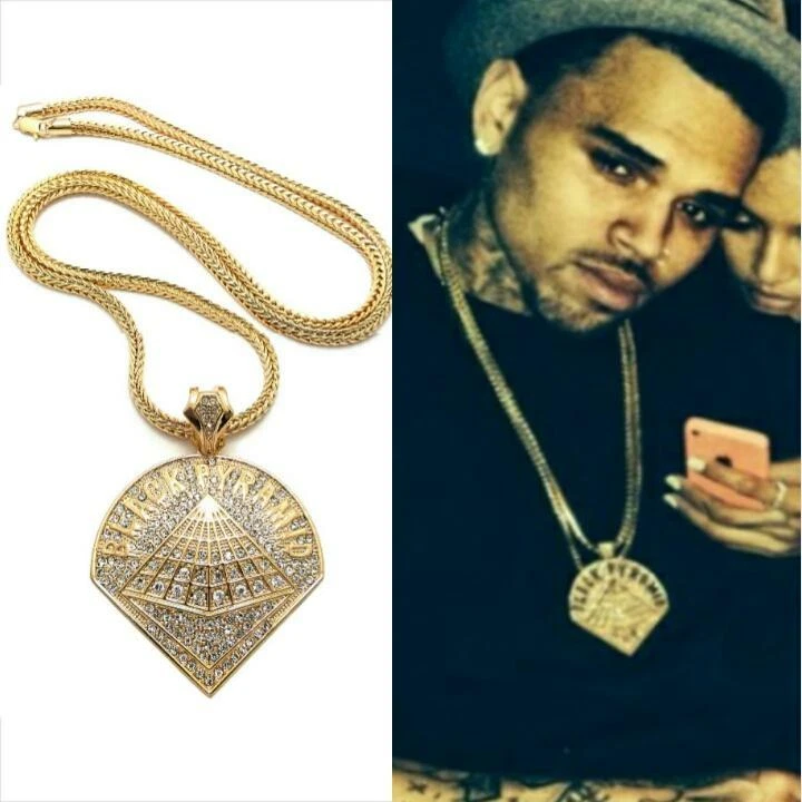 Chris Brown Gold Chain