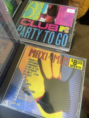 2 CDs Compact Disc Maxi Music Club MTV Party To Go 90s Alternative ...