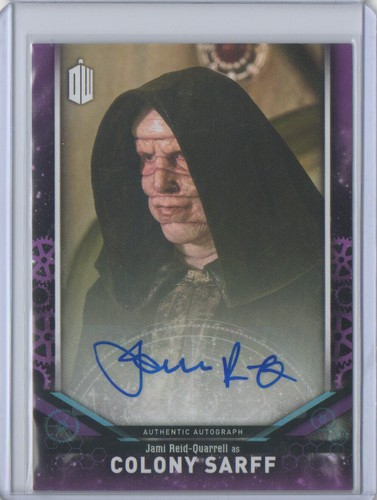 Jami Reid-Quarrell as Colony Sarff Doctor Who 2018 Signature Series ...