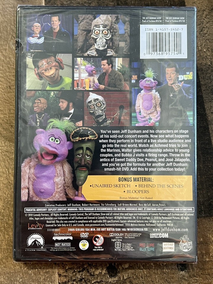 The Jeff Dunham Show [New DVD] Dolby, Widescreen Brand New Sealed ...