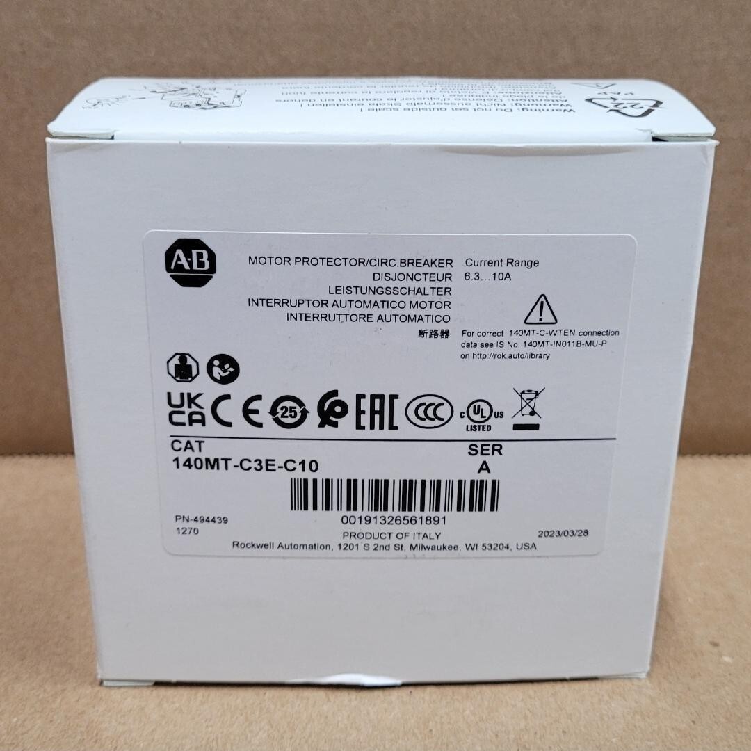 ALLEN BRADLEY 140MT-C3E-C10 Motor Protector / Circuit Breaker | eBay