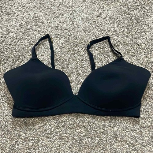 Lively Womens Lined Wireless Bra Black 36DDD | eBay