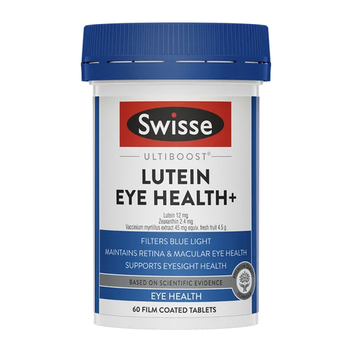 New Swisse Ultiboost Lutein Eye Health+ 60 Tablets 9311770599849 | eBay