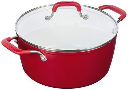 Bialetti Aeternum 10 Piece Non-Stick Cookware Set - Red/White for sale ...