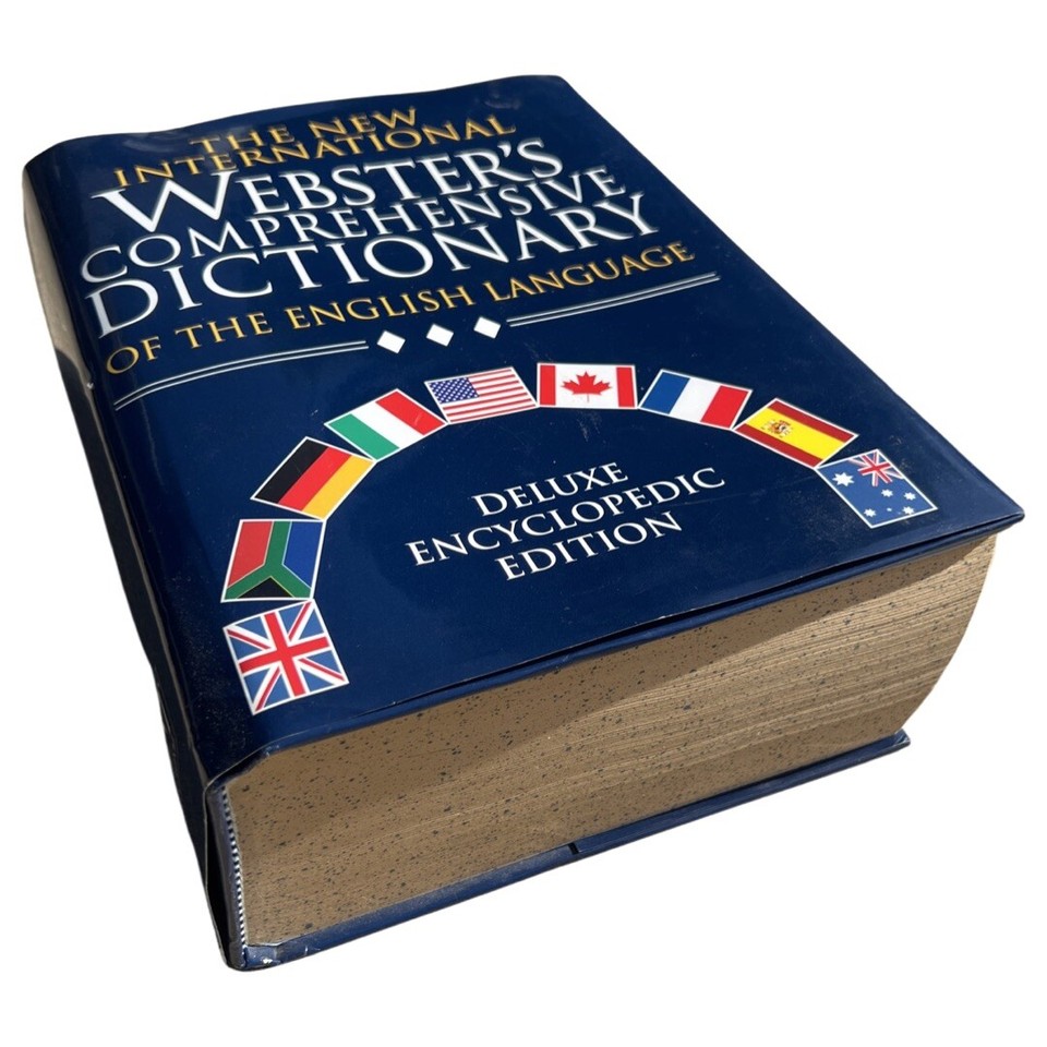 Webster’s New International Comprehensive Dictionary Hardcover Deluxe ...