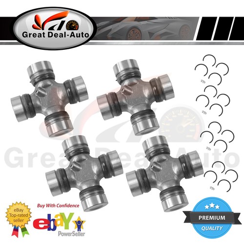 4 FRONT&REAR UNI UNIVERSAL JOINT FOR TOYOTA HILUX 4WD KUN26 LN106R ...