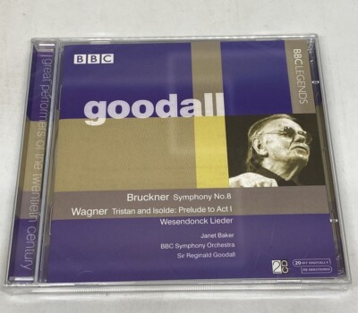 Reginald Goodall Bruckner Symphony No 8 Wagner Janet Baker BBC Symphony ...