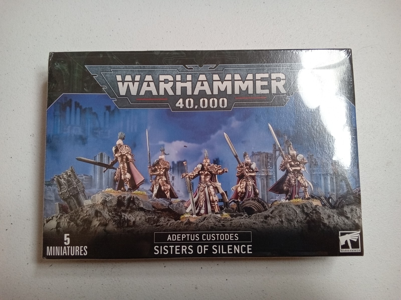 Warhammer 40k Adeptus Custodes Sisters Of Silence Box New Unopened | eBay