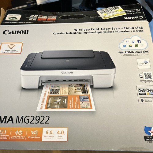 Canon MG2922 All-In-One Wireless Wi-Fi Printer Scanner Copier / Used | eBay