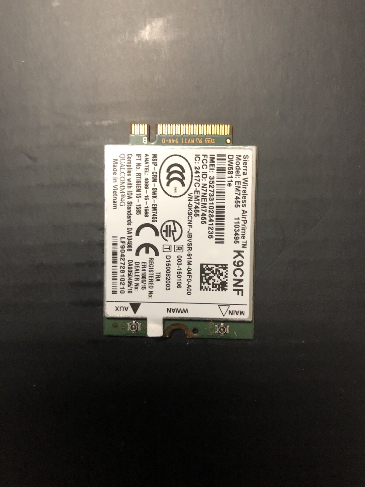 sierra wireless AirPrime EM7455 Module 4G/LTE Cat 6 Module | eBay