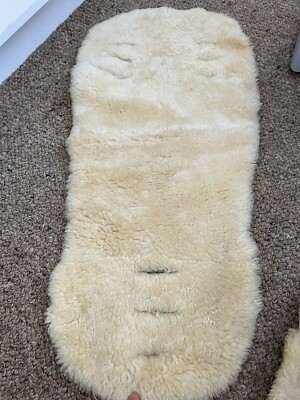 Lambswool Baby Pram Stroller Liner Lambskin Soft Liner Winter Warm ...