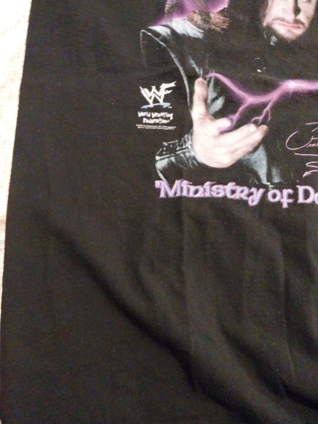 Vintage 1999 90s WWF The Undertaker “Ministry Of Dark… - Gem
