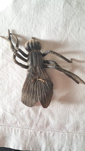 Vintage 1970's Black Fake Rubber House Fly rather large | eBay
