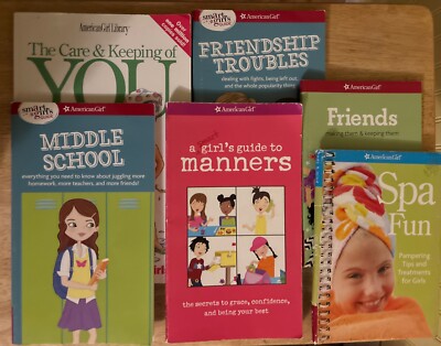 American Girl Library Smart Girl's Guide Book Lot of 6 Care & Keeping ...