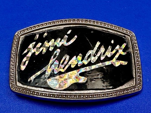 Jimi Hendrix Rock Roll Music Holographic Electric Guitar Concert Belt ...