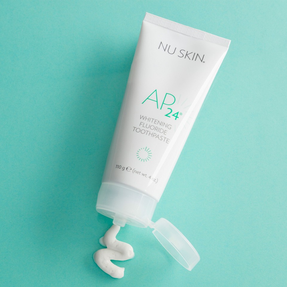 4 New 4 O.z Nu Skin Authentic AP24 White-ning Fluoride Toothpaste Free ...
