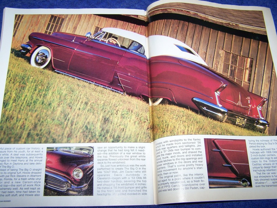 American Rodder Magazine, Hot Rod,Rat Rod.Back Issue Jan. 1998 | eBay