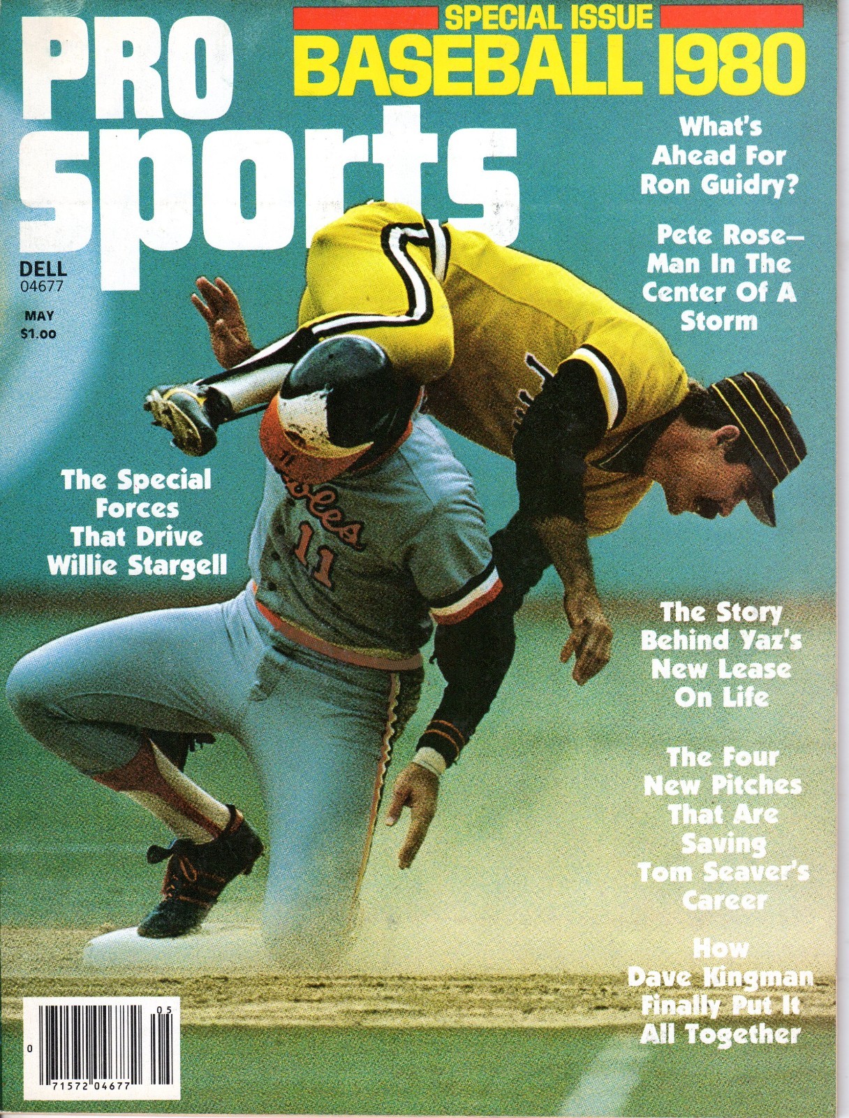 1980 Dell Pro Sports Baseball magazine, Doug DeCinces, Baltimore ...