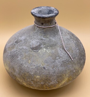 ancient greek twin handled terracotta amphora vessel | eBay