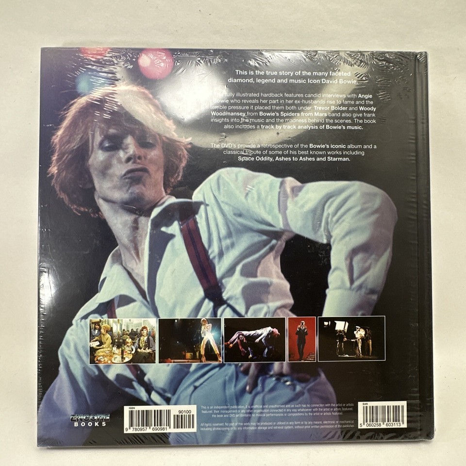 David Bowie: On Reflection Hardback Book And 2 DVD Set Unofficial ...