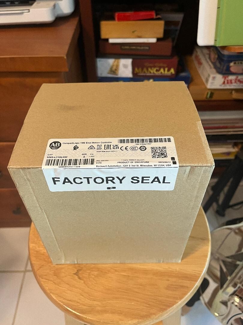 Allen-Bradley 5069-L310ERM CompactLogix 5380 Controller - Gray ...