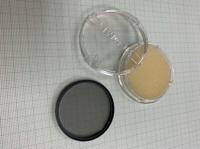 OLYMPUS MICROSCOPE NEUTRAL DENSITY FILTER N.D.6 ,DIA.45 MM,EXCELLENT ...