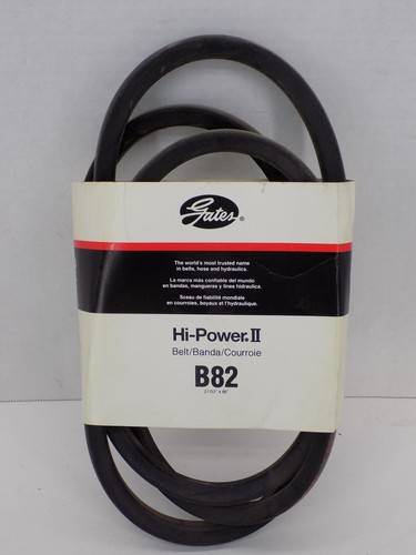 NEW GATES Hi-Power II B 21/32" x 85" Belt Gates B82 | eBay