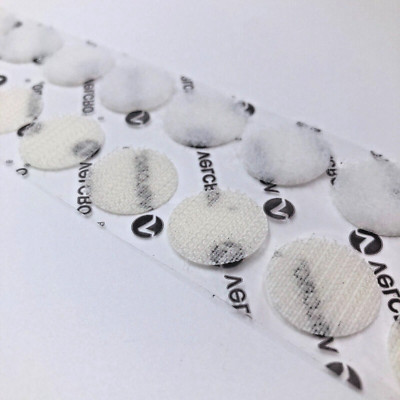 VELCRO Self Adhesive Dots Circles 3/4" Inch Diameter 10 Sets Hook ...